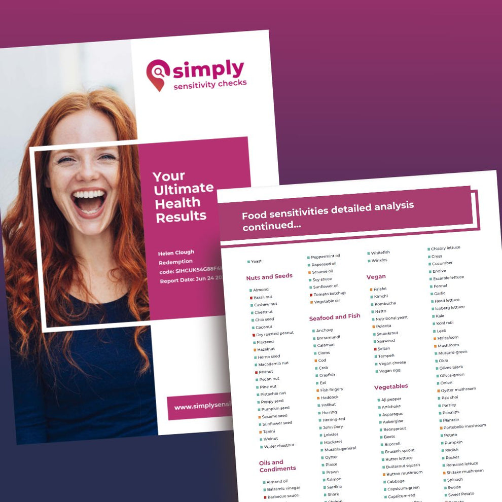 Ultimate Food Sensitivity Test | Simply Sensitivity Checks - US