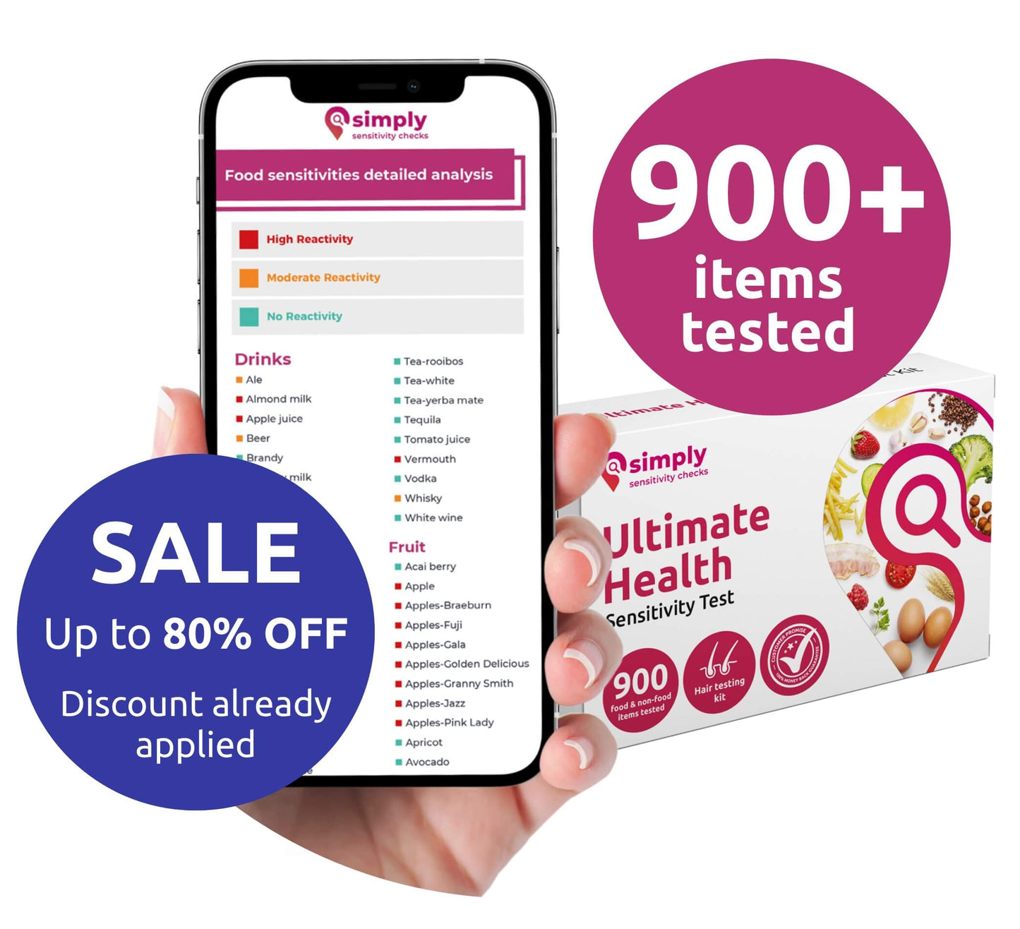 Ultimate Food Sensitivity Test | Simply Sensitivity Checks - US